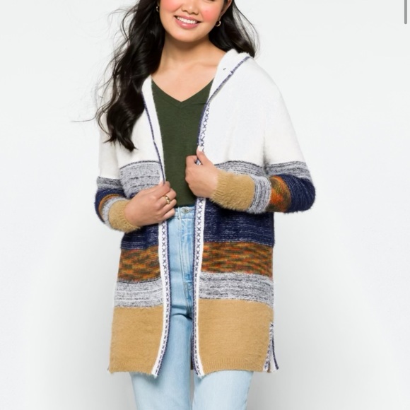 Fate | Jackets & Coats | Fate Sweater Jacket With Hood | Poshmark